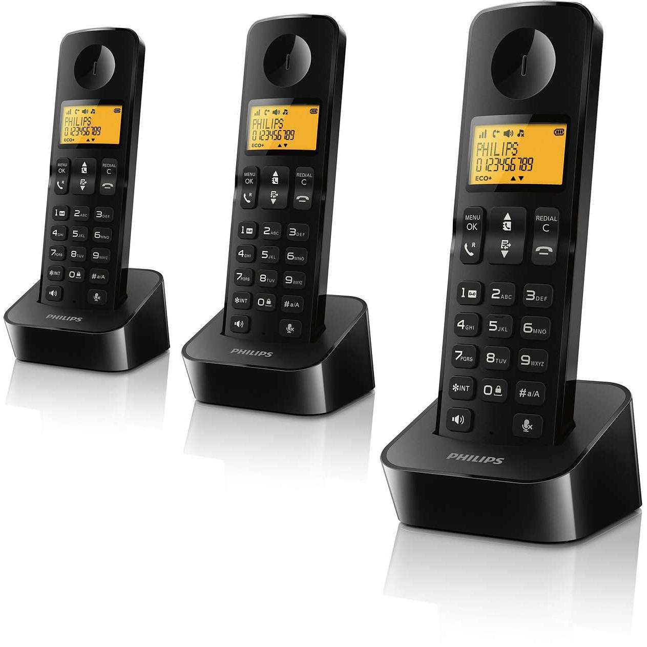 Philips D2103B/FR Telefone Fixo | Back Market