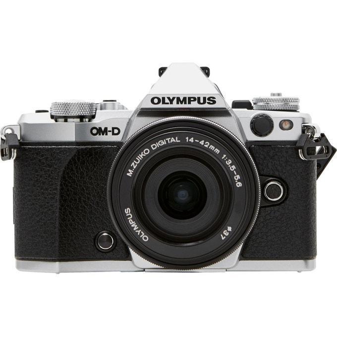 Hybrid-Kamera Olympus OMD E-M5 Schwarz/Grau + Objektiv Olympus M.Zuiko ...