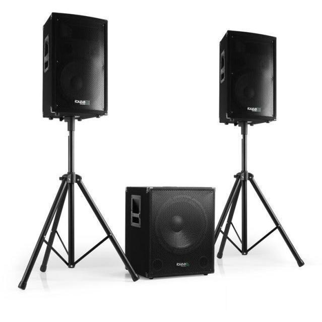 Ibiza Sound Cube-1512 PA speakers | Back Market