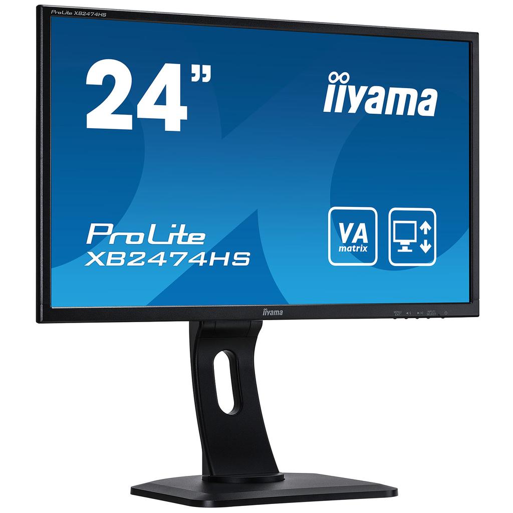 23.6-inch Iiyama ProLite PL2474H X2474HS-B2 1920 x 1080 LCD Monitor ...