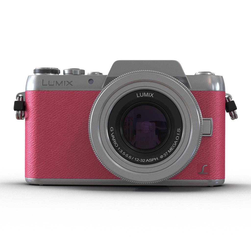 Híbrido - Panasonic Lumix DMC-GF7K Rosa + Lente Panasonic Lumix G Vario ...