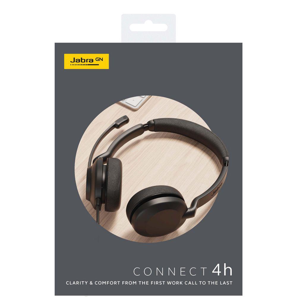 Jabra Connect 4H noise-Cancelling wired Headphones with microphone ...