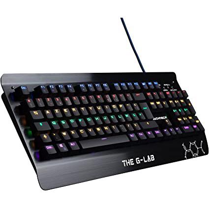 The G-Lab Keyboard AZERTY French Backlit Keyboard Keyz Meca | Back Market